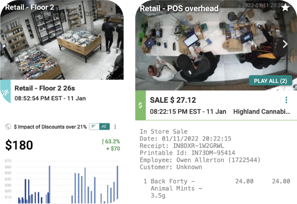 Cannabis Security | Improving security cameras for Cannabis dispensaries.