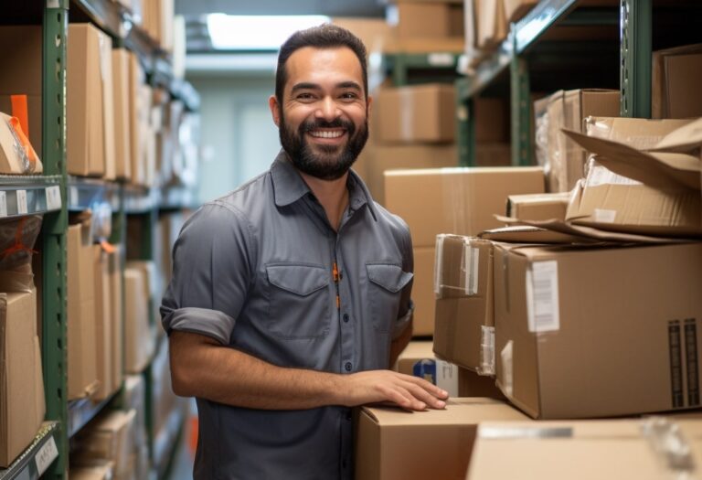 The best way to organize a retail stockroom